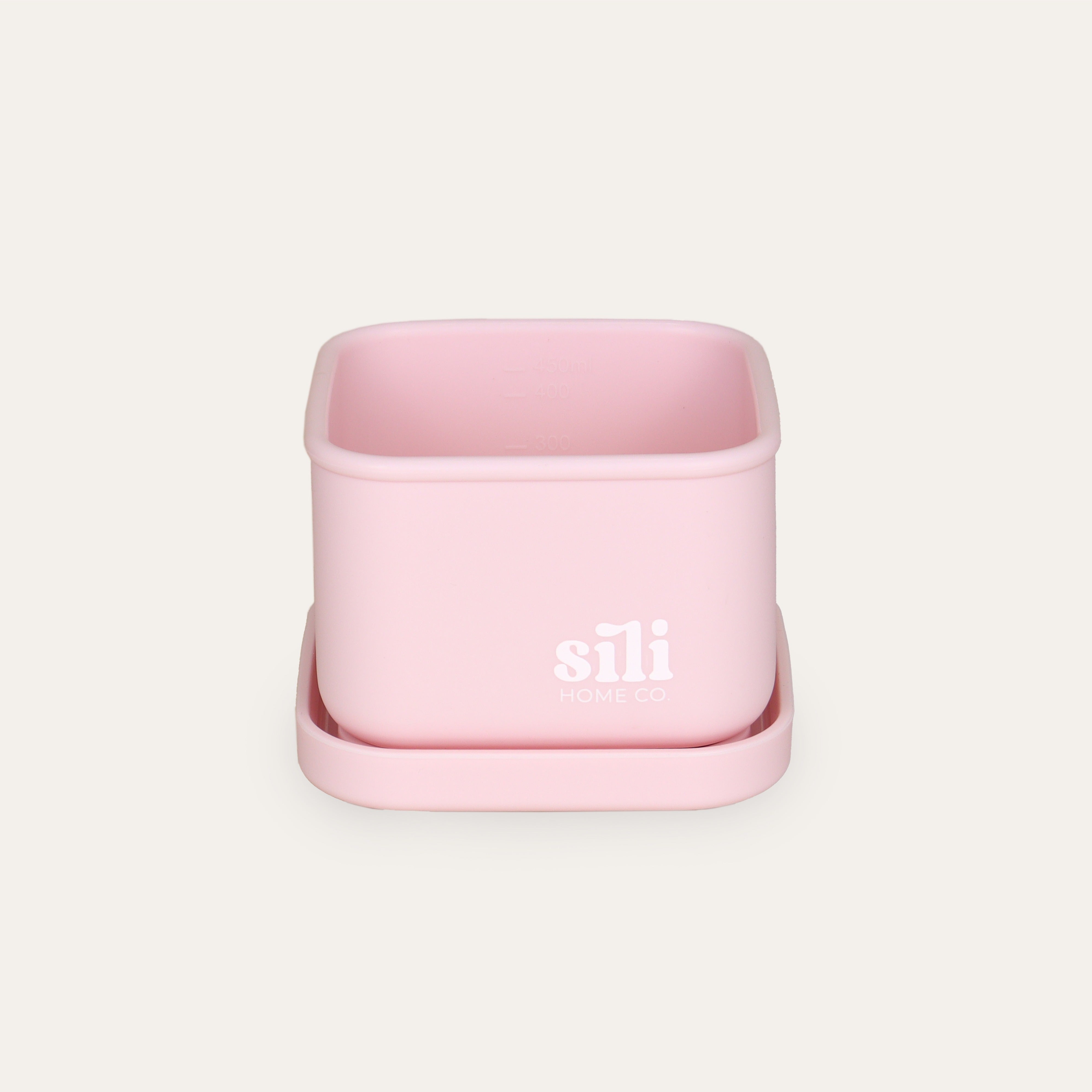 Mini Lunch Box Pink | Silicone Containers – Sili Home Co.