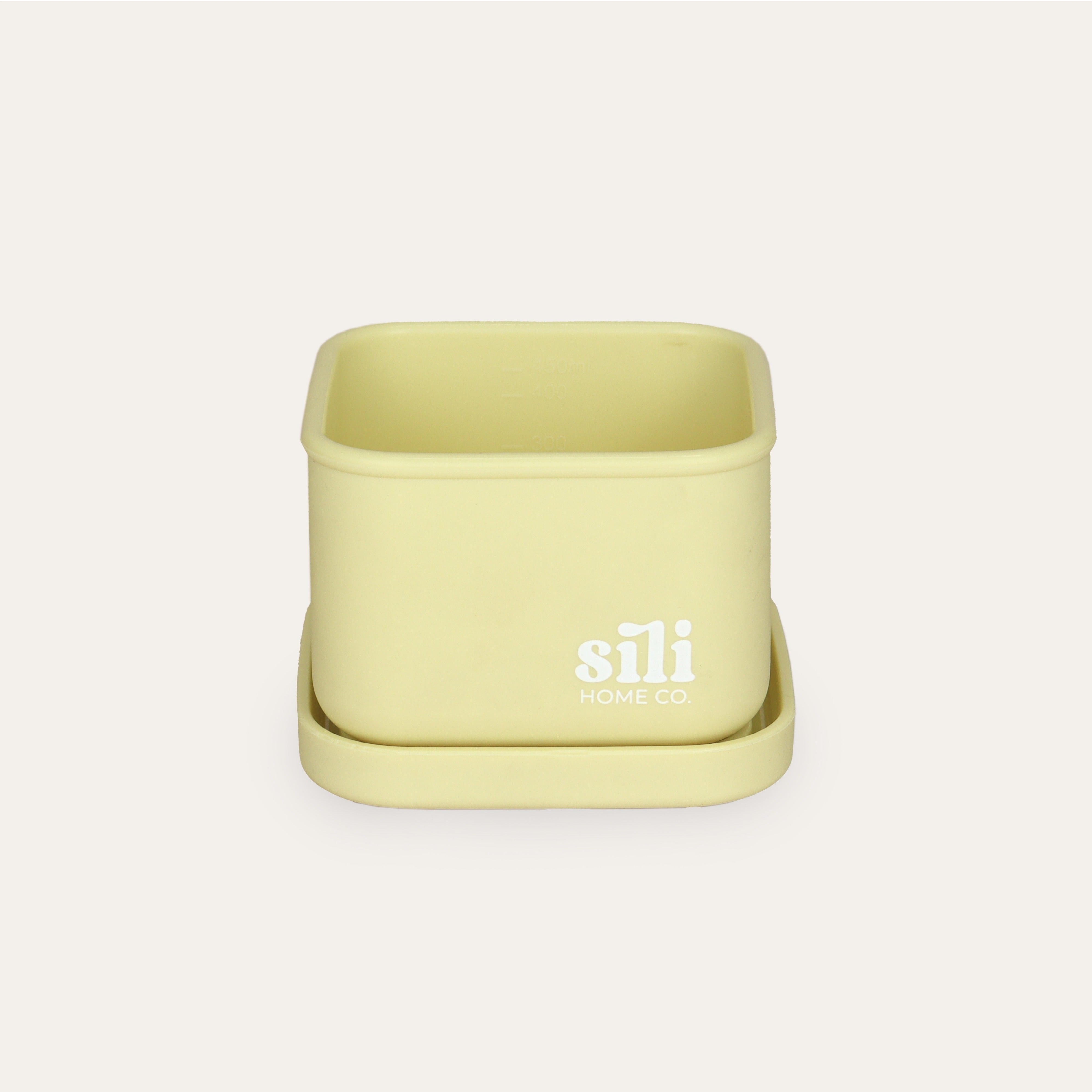 Mini Lunch Box Yellow | Silicone Containers – Sili Home Co.
